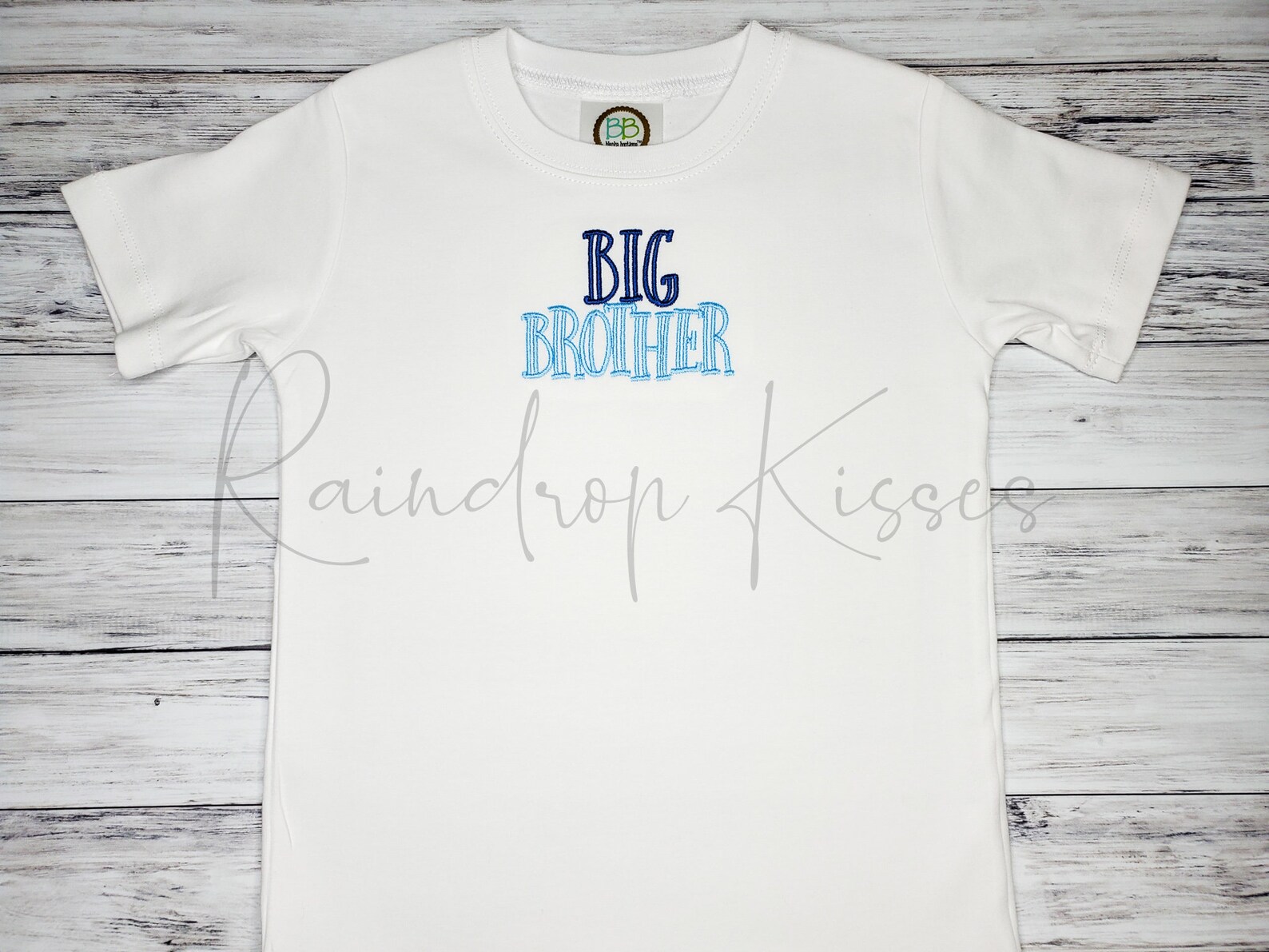 Blue Big Brother Shirt Big Brother Shirt Personalized Big - Etsy