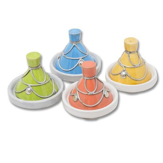 Moroccan Ceramic Tajin Spice Spice Tajin Spice Tagin Mini | Etsy