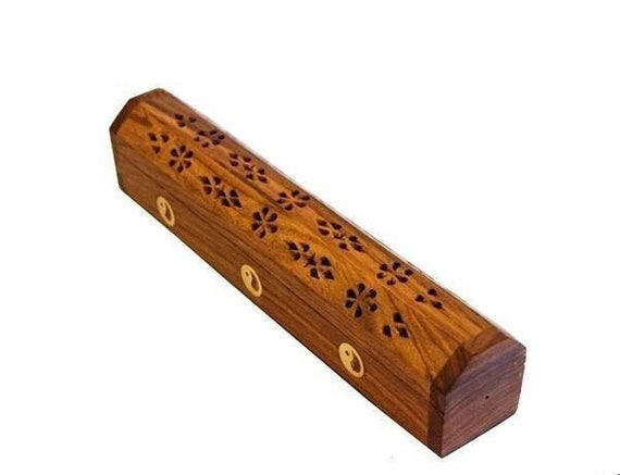 Incense Pen Arabic for Rods and Cones Incense Burner Wooden - Etsy
