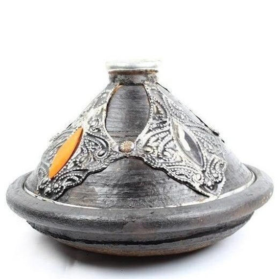 Arabic Ceramic Tajin With Alpaca and Bone 2 Sizes - Etsy