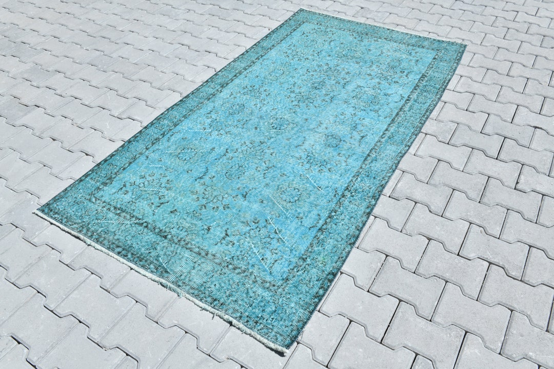 3x7 Area Rug,oushak Rug 3x7,vintage Rug,turkish Oushak Rug 3x7,wool Rug ...