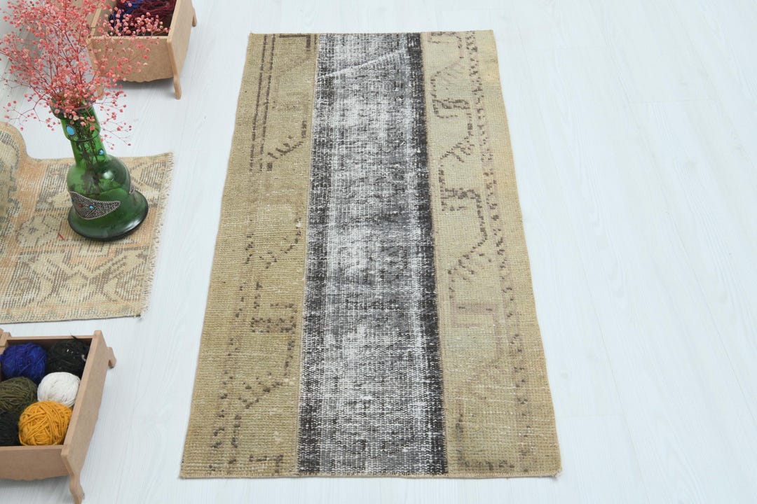 2x4 Rug, 2x4 Small Rug, 2x4 Mini Rug, 2x4, 2x4 Turkish Rug, Vintage ...