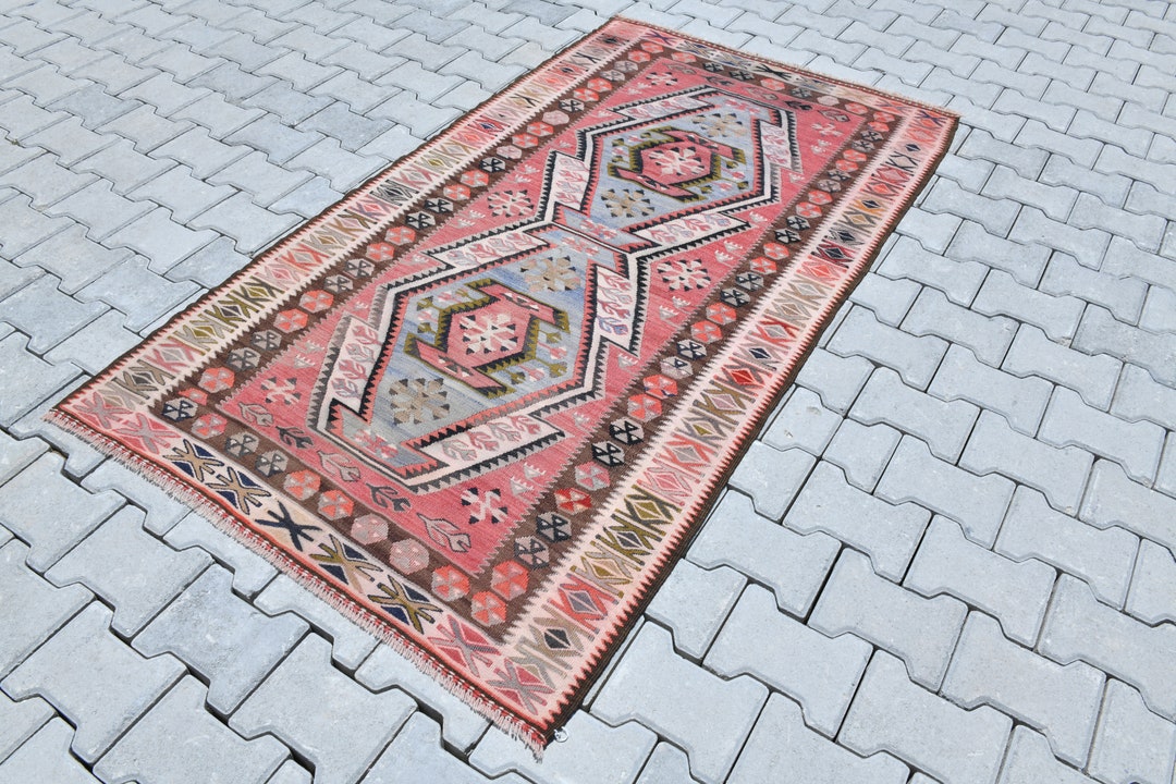 3x6 Rug,decorative Rug,entry Rug,vintage Rug,turkish Small Rug,oushak ...