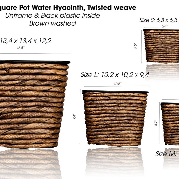 Square Planter - Etsy