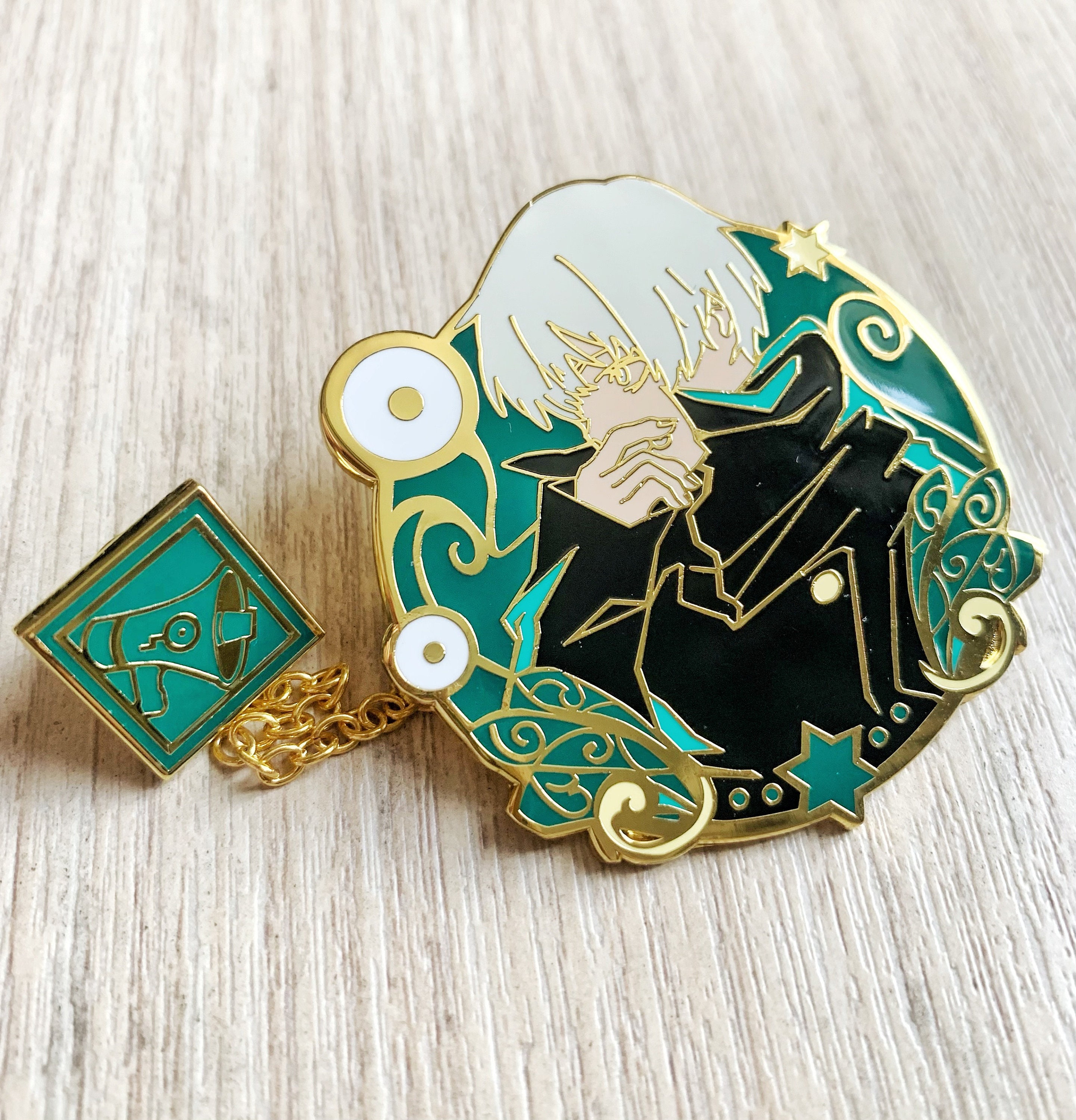 Jujutsu Kaisen Character Hard Enamel Pin Jjk Hard Enamel Pin Etsy