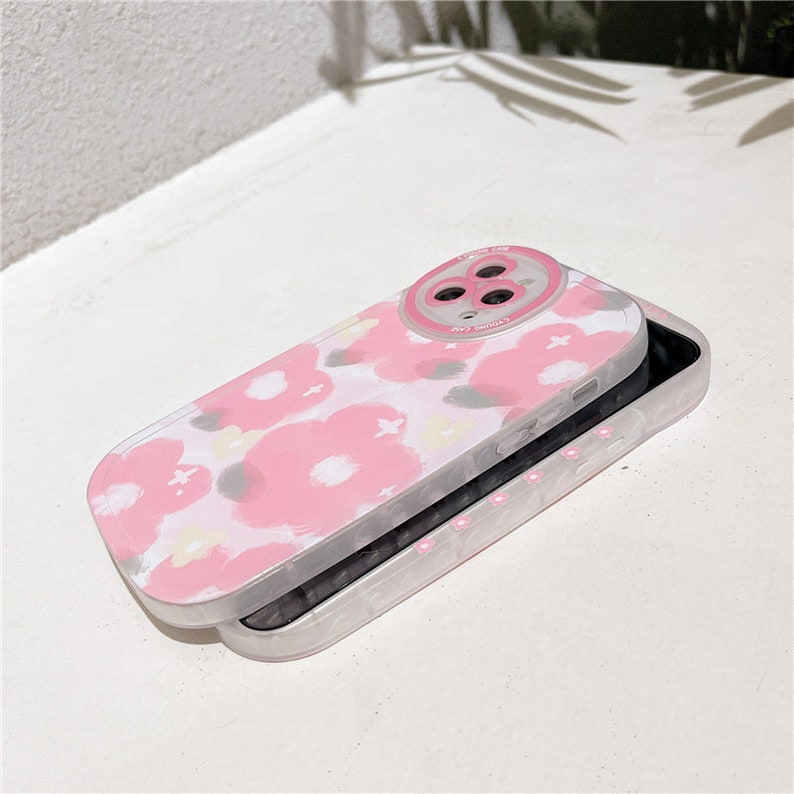 Cute Kawaii Pink Blossom Flower Spring Phone Accessories Full - Etsy ...