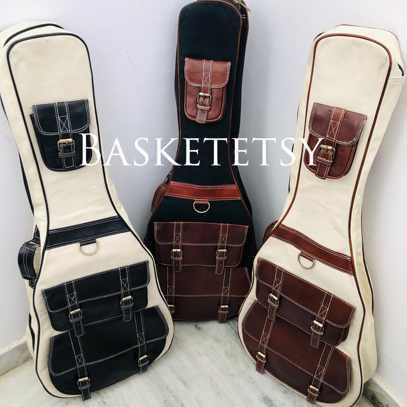 Gig Bag Canvas Guitar Bag Guitar Case Rack Acoustic Guitar - Etsy
