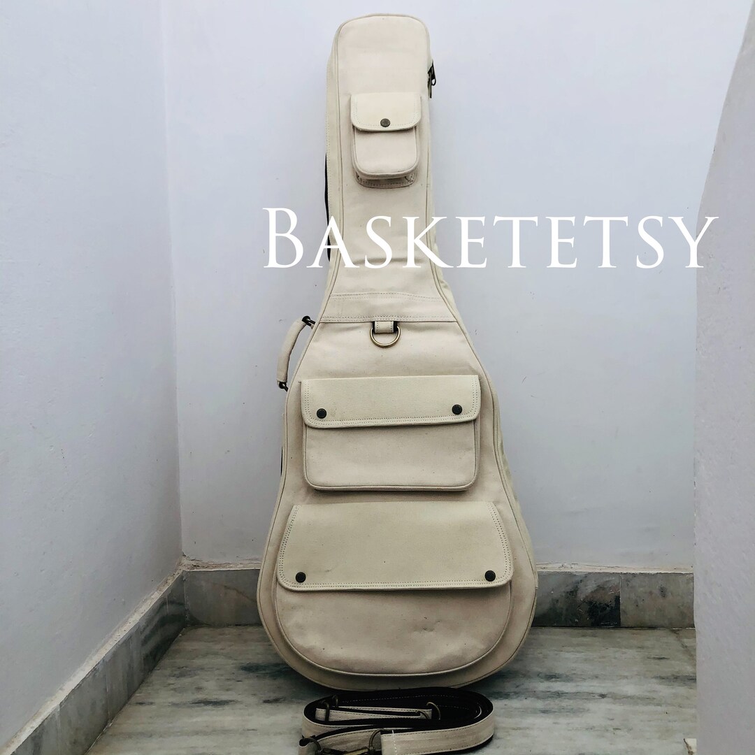 Guitar Case, Sale, Canvas Guitar Bag, Acoustic Guitar Case, Acoustic ...