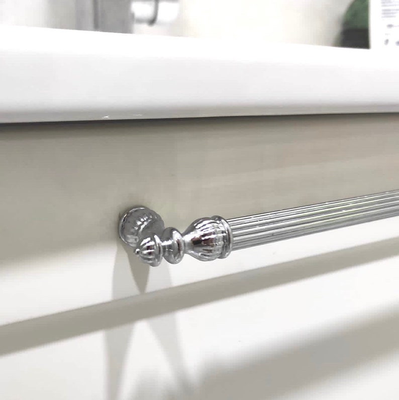 Rustic Bar Handle for Cabinet, Knobs for Wardrobes, Pulls for Drawers ...