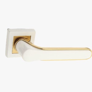 A Pair of Modern Door Lever Set in Zinc Alloys, Luxury Door Knob ...