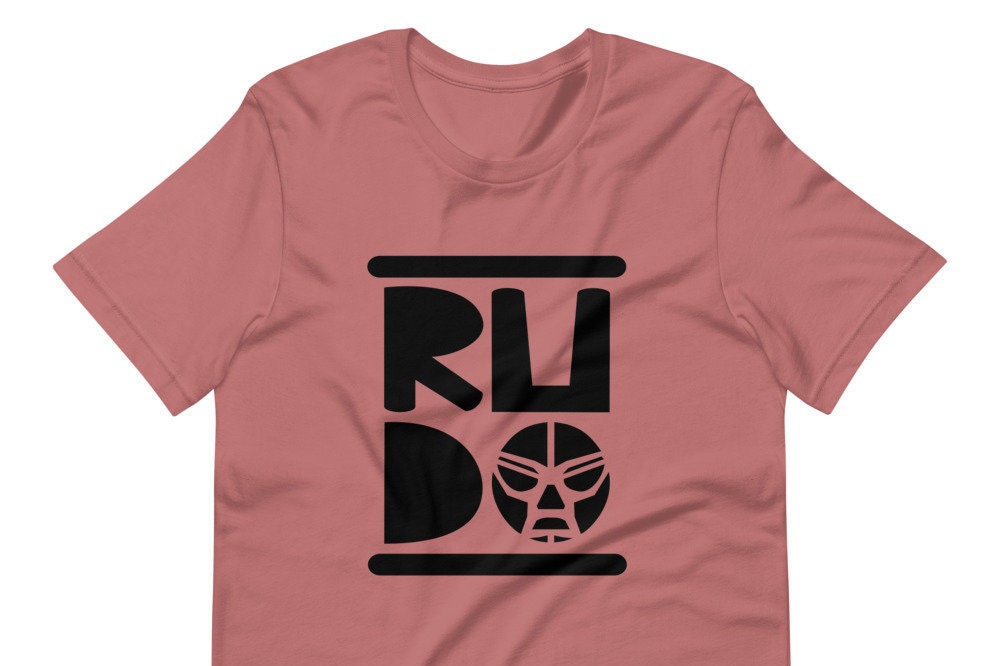 RUDO Lucha Libre Mexikanischer Wrestling Luchador Kurzärmeliges Unisex ...