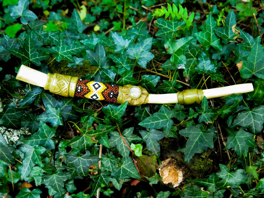 BONE TEPI Powerful Ceremonial Piece Huni Kuin Beaded - Etsy
