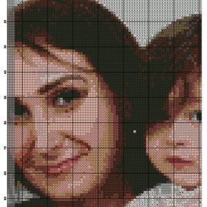 Photo to Cross Stitch Pattern, Custom Made, Pdf Download, Personalized ...