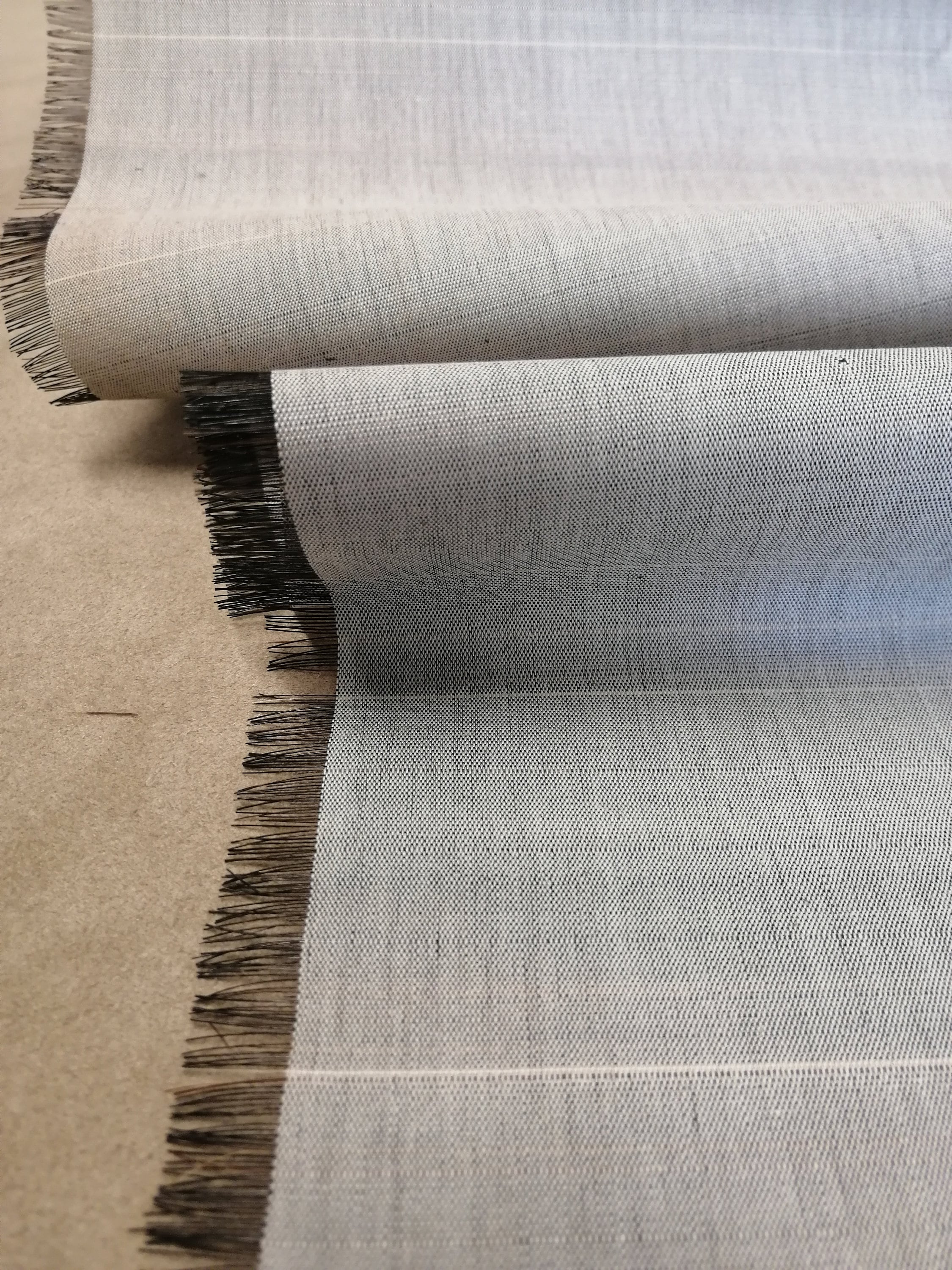 Grey Horsehair Chest Canvas, Superior Quality Horsetail Interlining for ...
