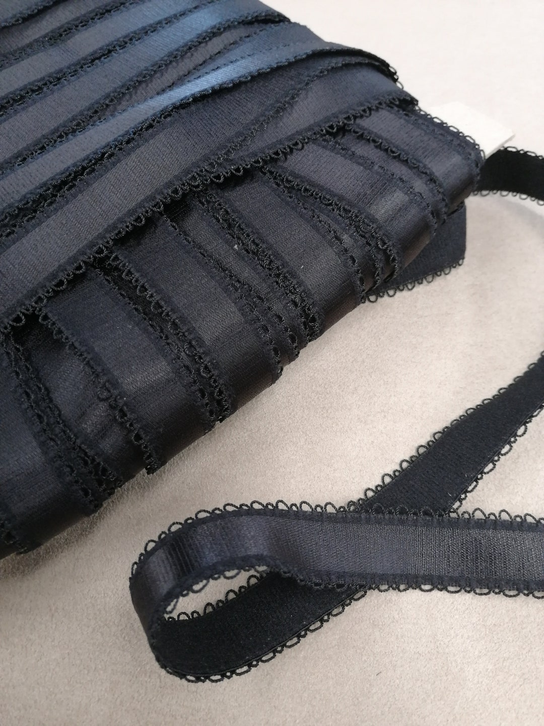 Lingerie Elastic, High Quality Satin With Picot Edge, Bra Making Strap ...