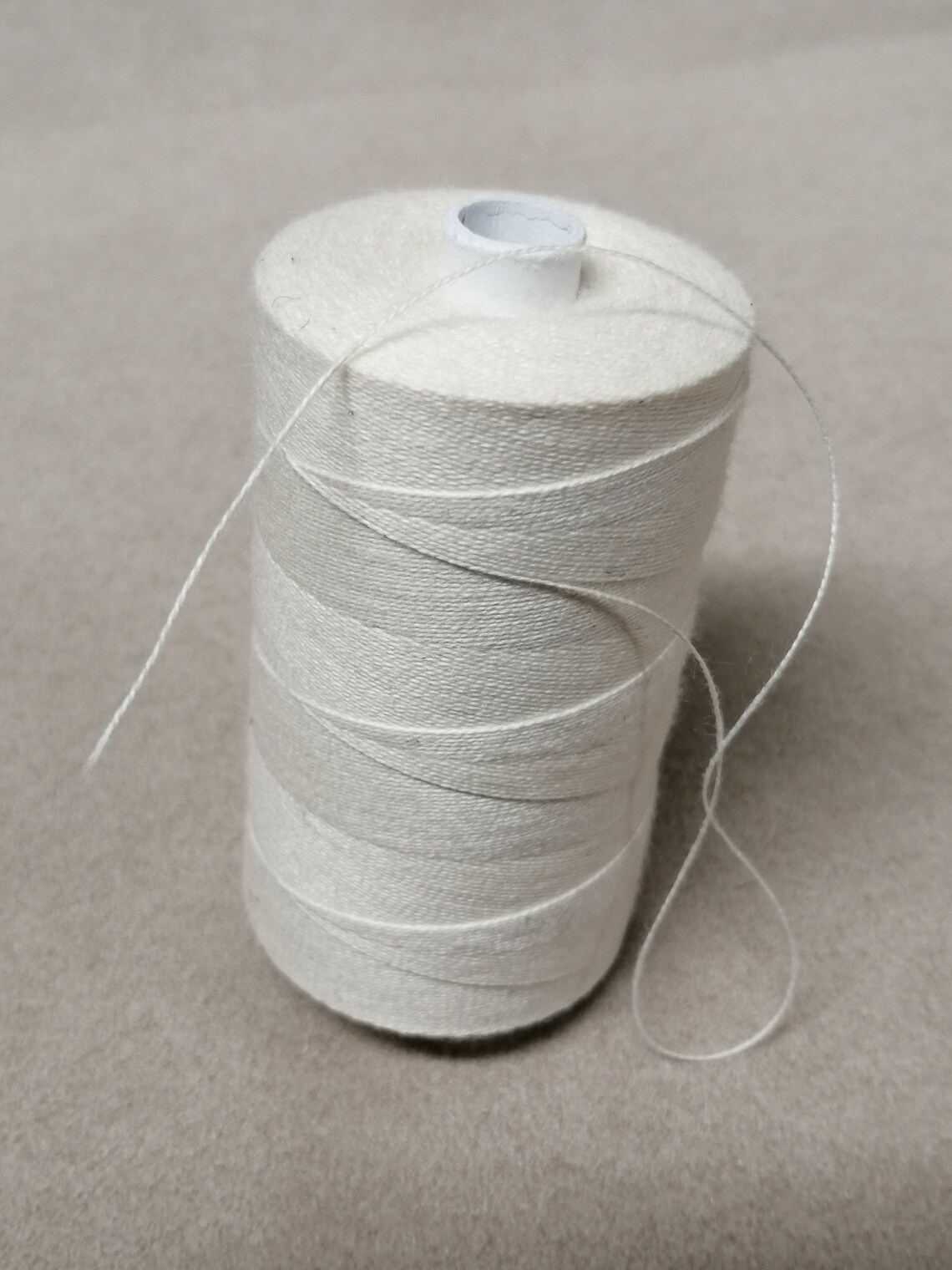 Basting Cotton Thread for Tailoring 1200 Meter Roll Tacking | Etsy UK