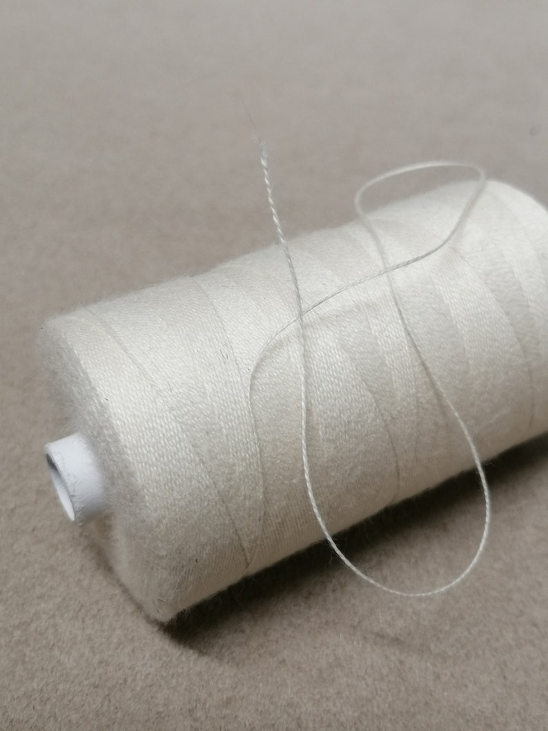 Basting Cotton Thread for Tailoring 1200 Meter Roll Tacking | Etsy UK