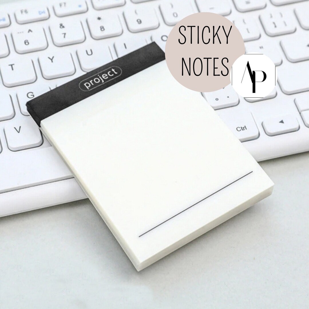 Sticky Notes TRANSPARENT Sticky Notes Page Flags Note Paper Waterproof ...