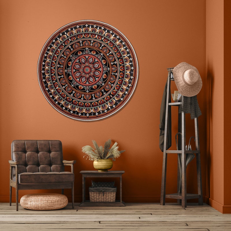 Mandala Wall Decor - Etsy