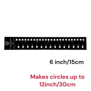 Mandala Ruler Tool Mandala Dot Art Concentric Circle Maker - Etsy
