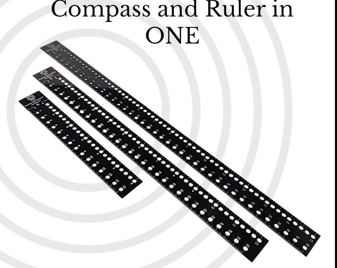 Mandala Ruler Tool Mandala Dot Art Concentric Circle Maker - Etsy