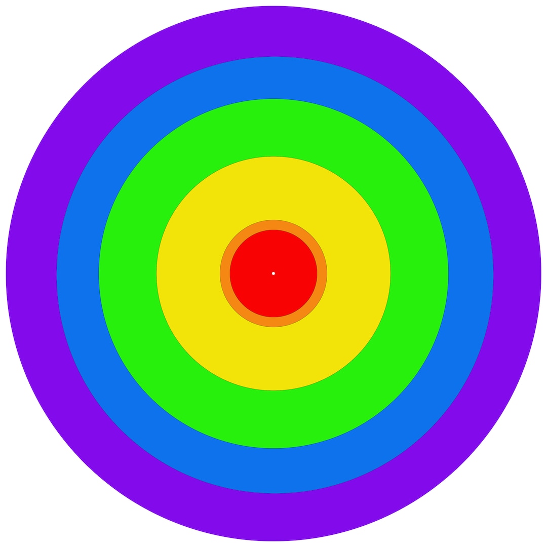 Circle Templates _center of Circle Template DOWNLOAD ONLY - Etsy