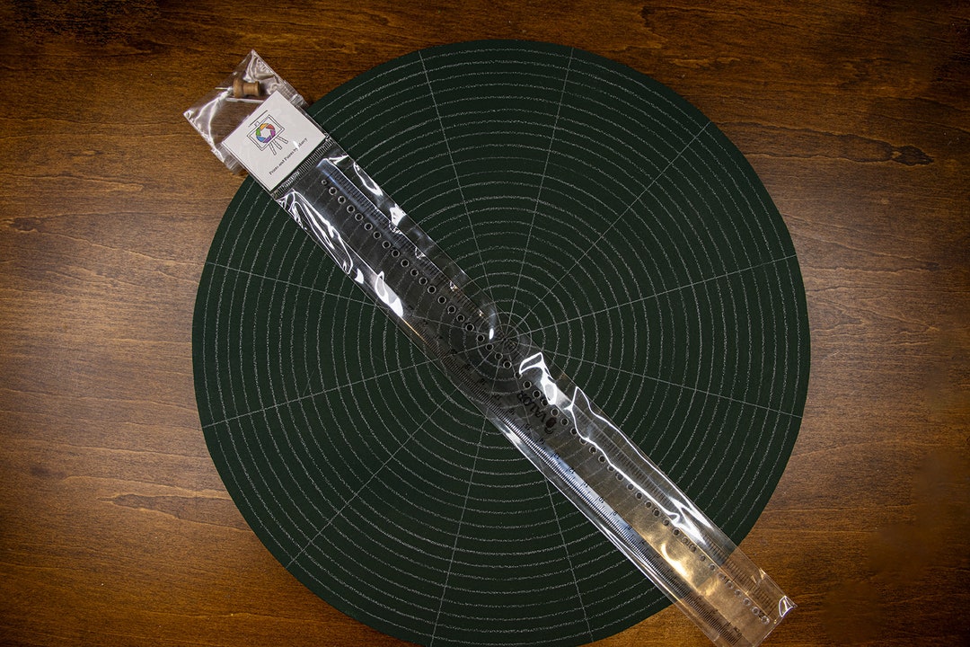 Mandala Ruler Tool Mandala Dot Art Concentric Circle Maker - Etsy