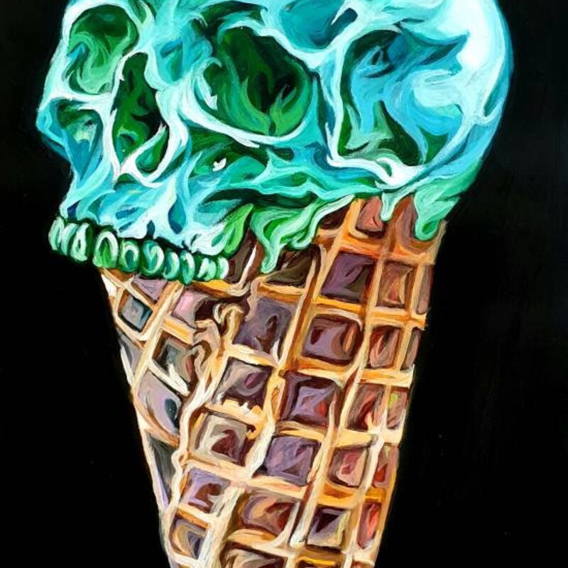 Acrylic Paint Cones - Etsy