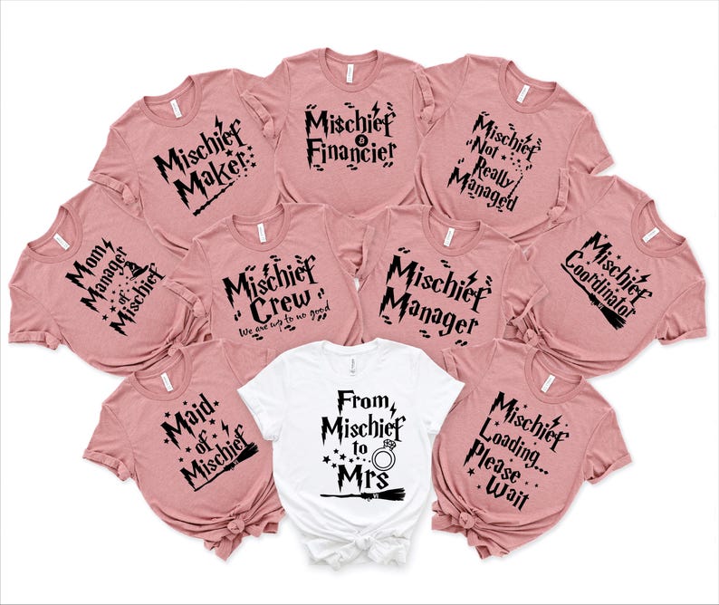 Custom Universal Studios Shirts, Bachelorette & Bridal Party Shirts ...