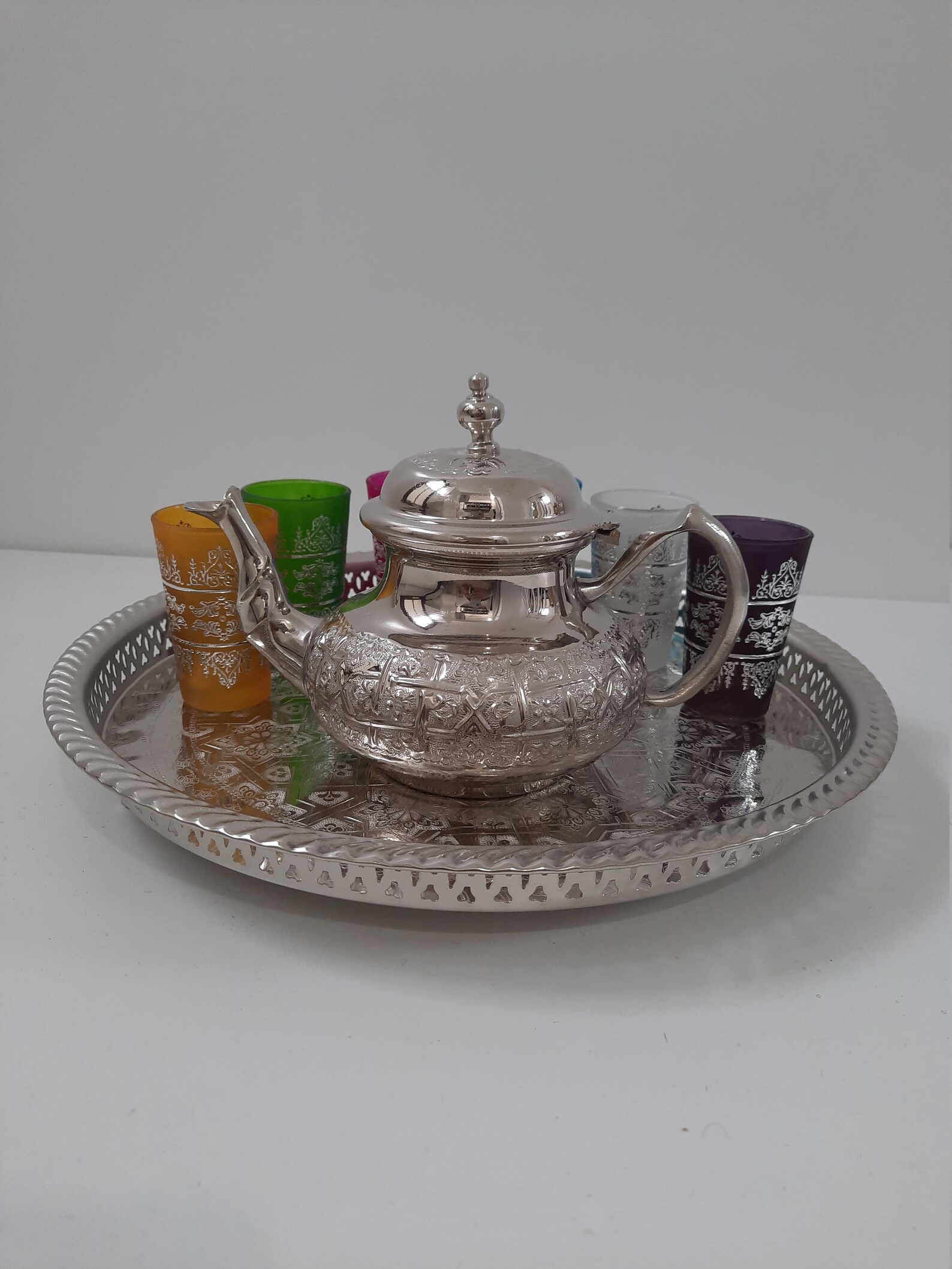 Moroccan Tea Set - Etsy UK