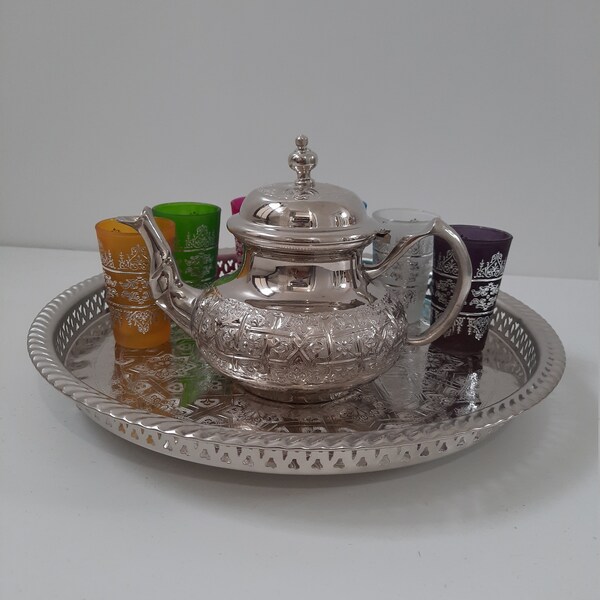 Moroccan Tea Set - Etsy