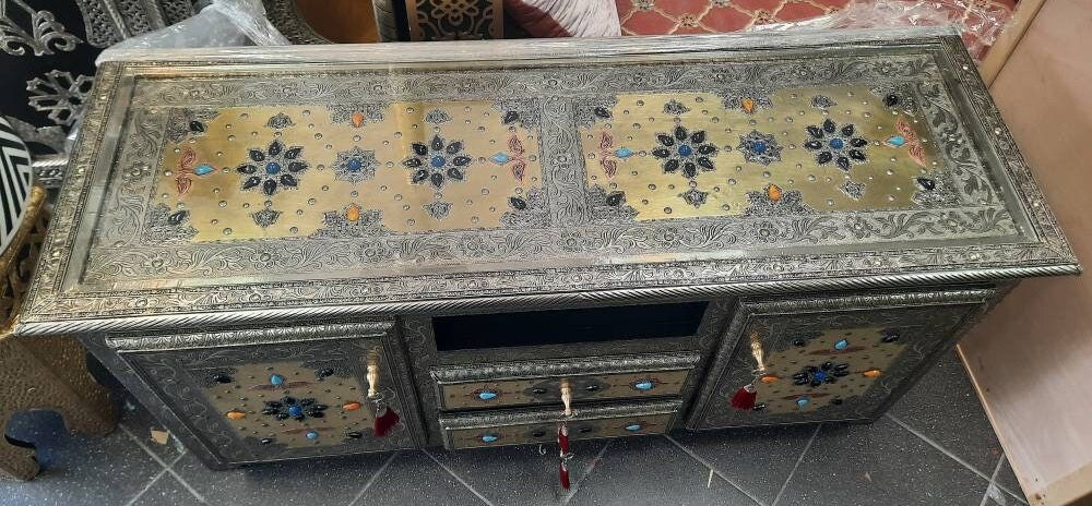 Moroccan TV Cabinet - Etsy