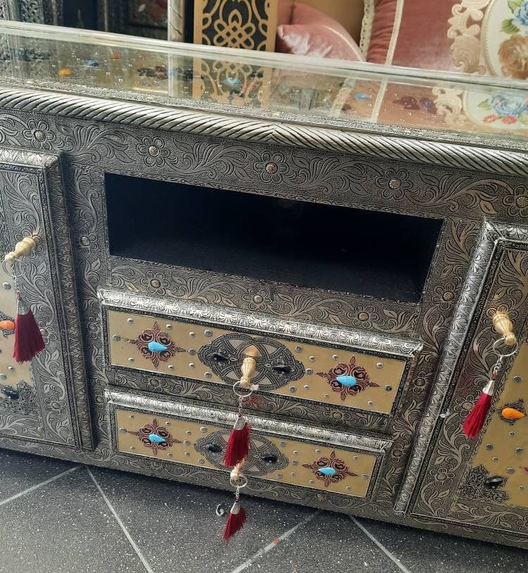 Moroccan TV Cabinet - Etsy