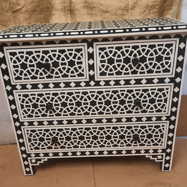 Bone Inlay Chest - Etsy