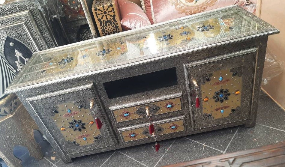 Moroccan TV Cabinet - Etsy
