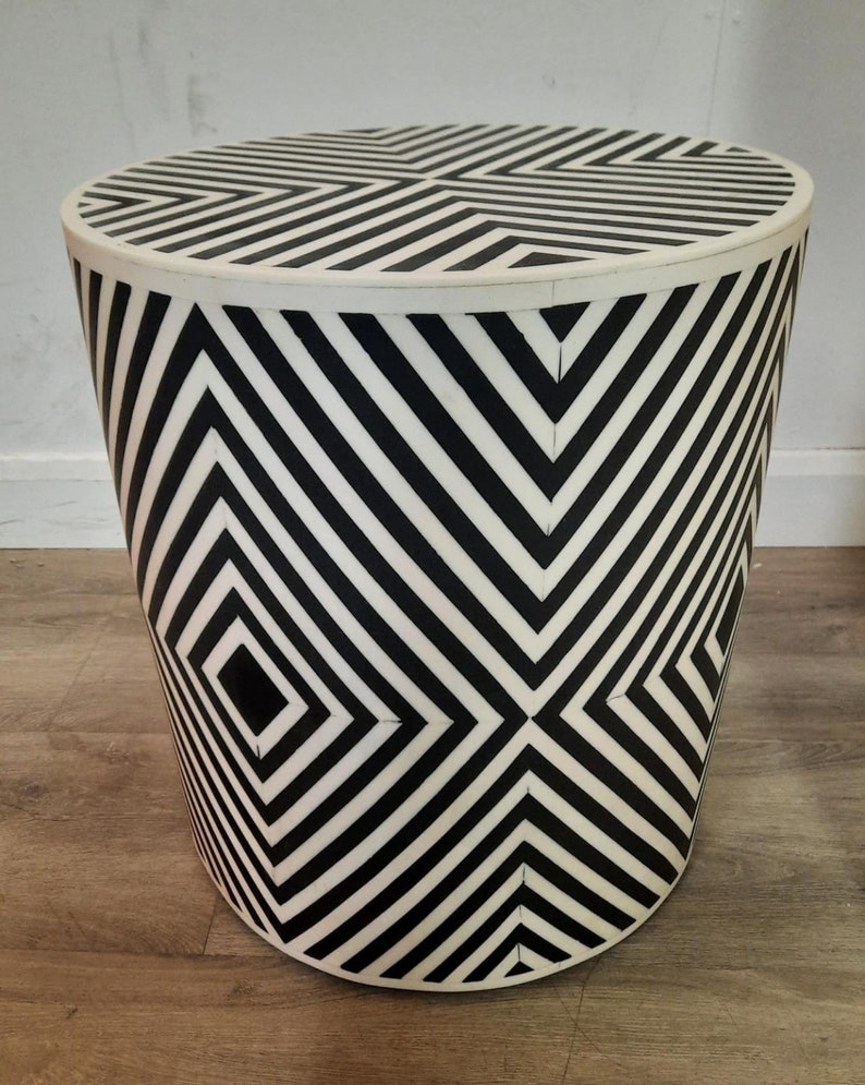 Bone Inlay Side Tables - Etsy UK