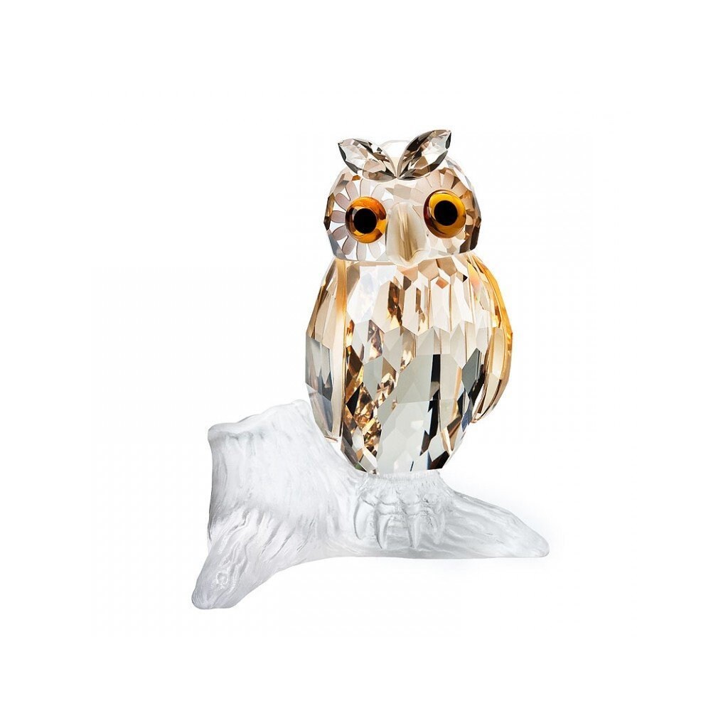 Handmade Bohemian Crystal Glass Owl Figurine 2.95 X - Etsy UK