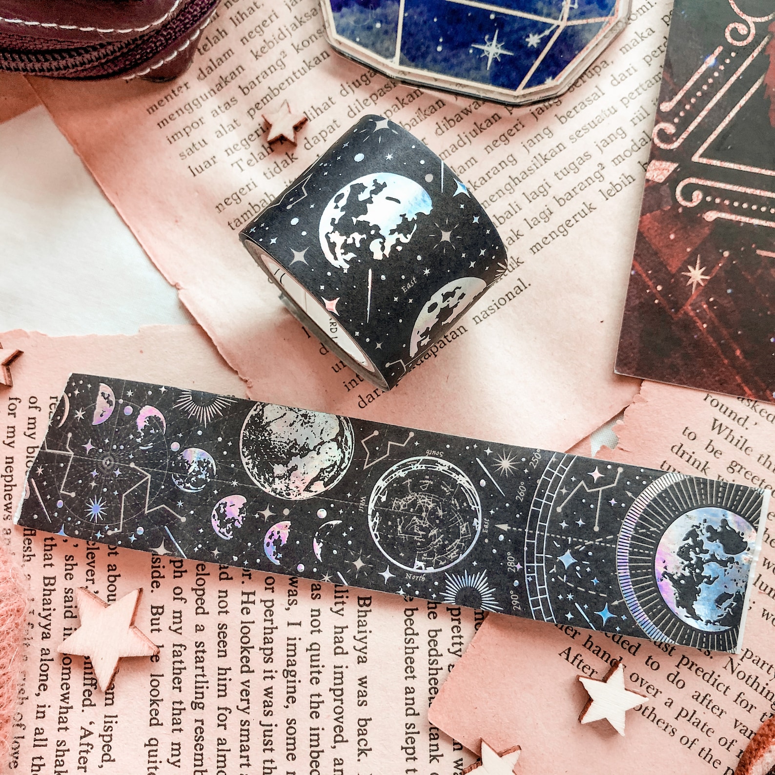 Celestial Space Washi Tape - Etsy