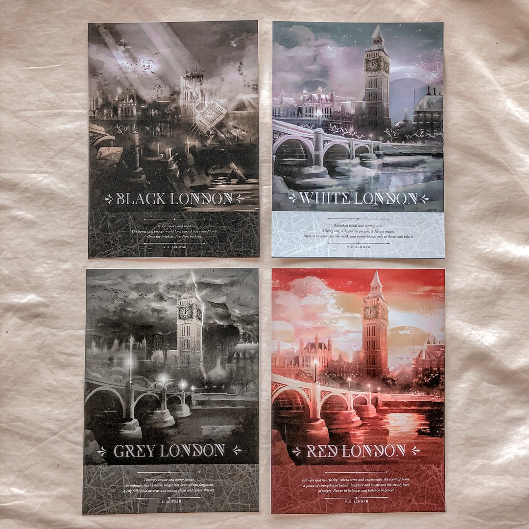 Four London Travel Card Set - Etsy