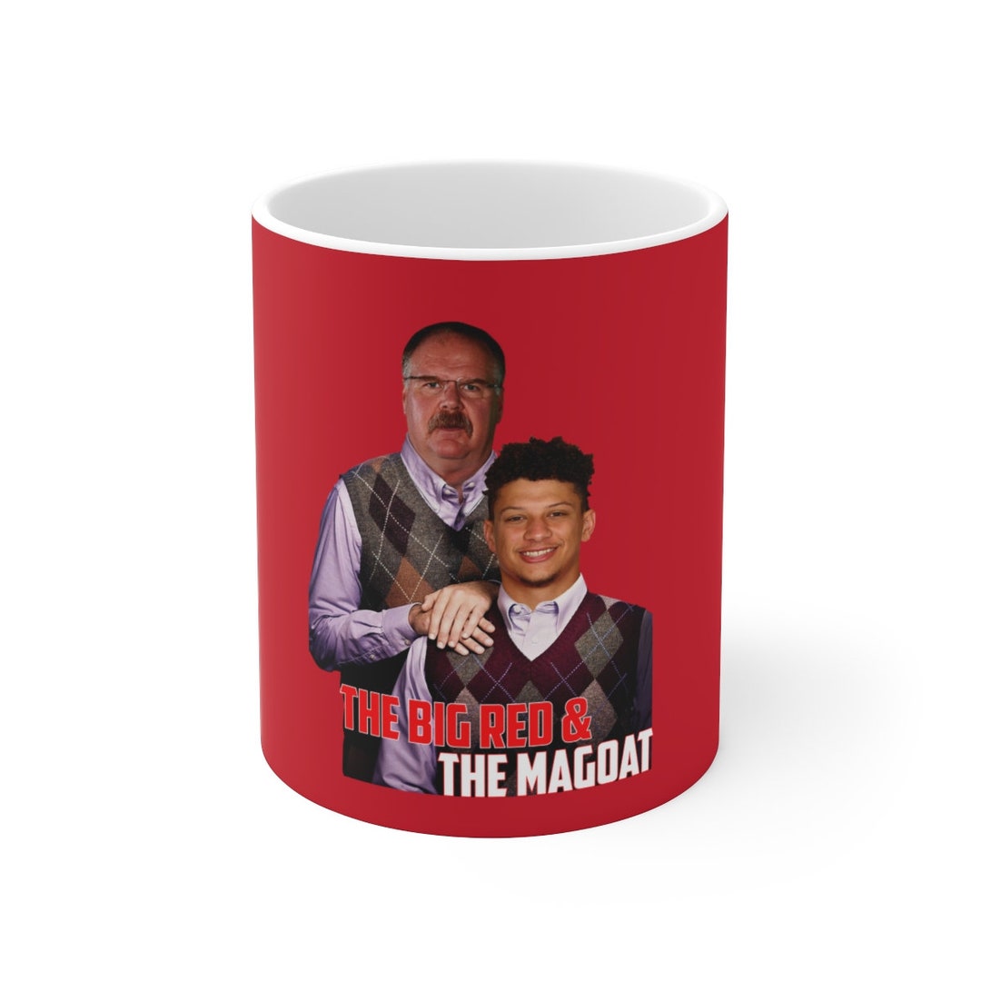 Big Red & the Magoat Reid and Mahomes Ceramic Mug 11oz - Etsy