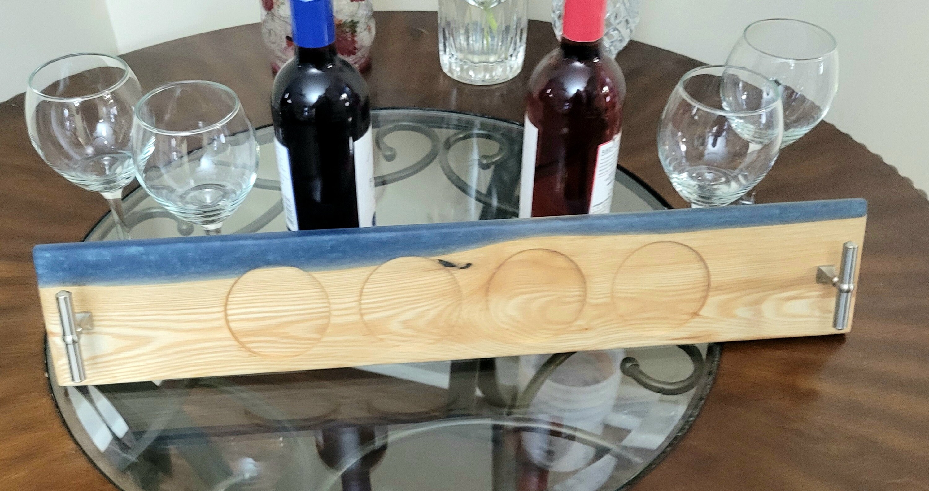 Maple Flight Tray Wine Flight Tray Beer Flight Tray Drink - Etsy