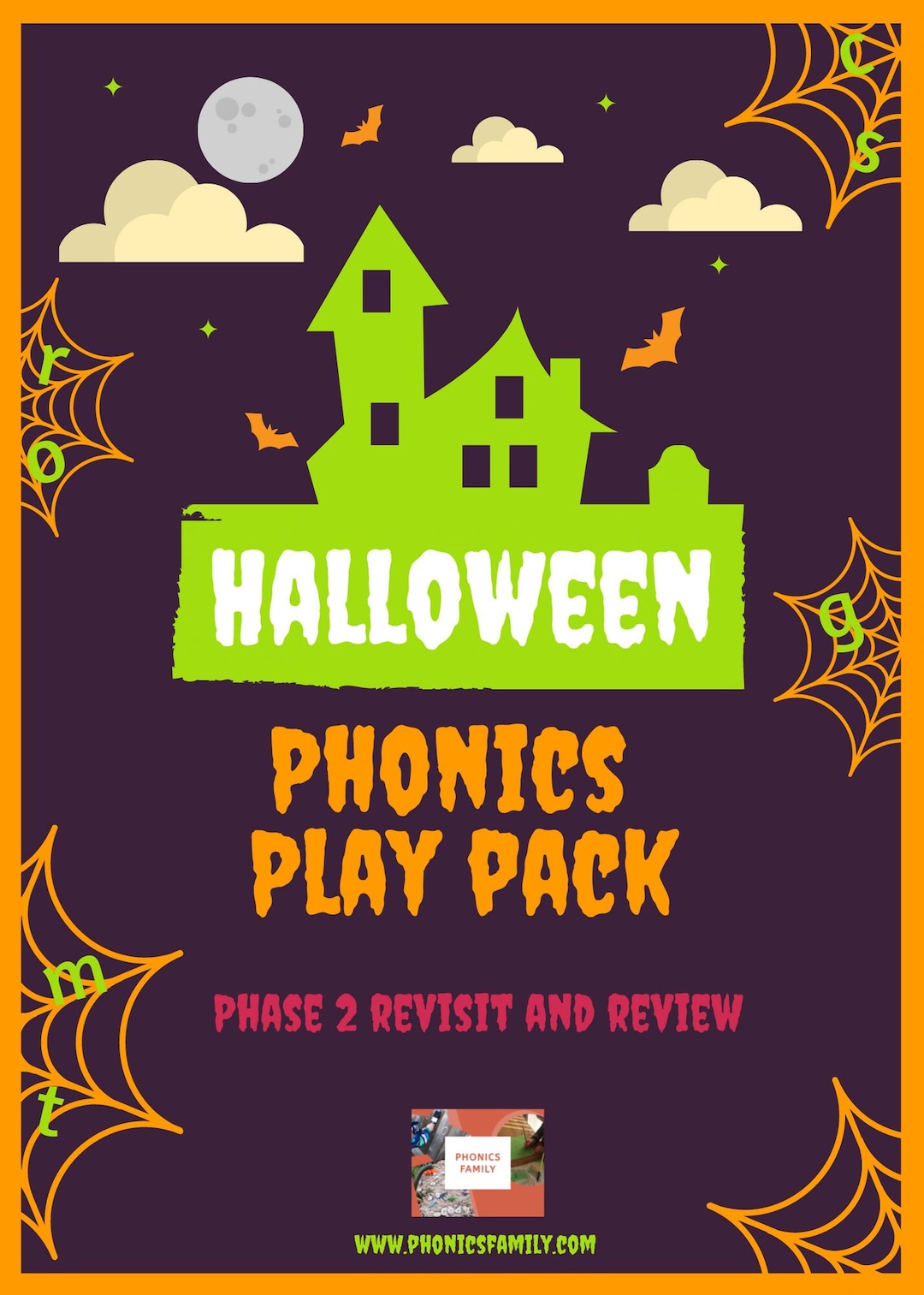 Halloween Phonics Play Pack (25 Activities) - Etsy
