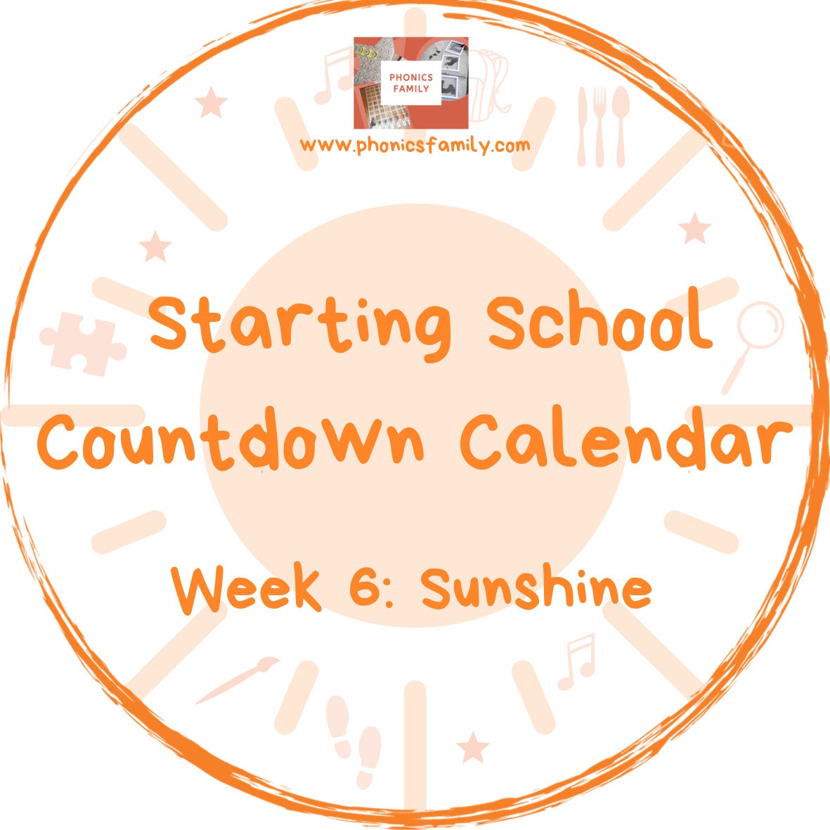 Starting School Countdown Calendar - Etsy