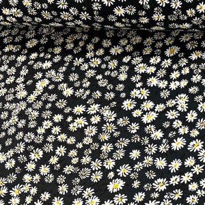 Small Print Floral Fabric, Daisy Fabric, Tiny Flower Fabric, Cotton ...