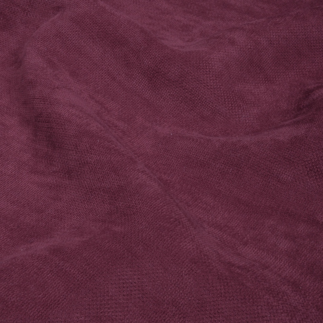 Burgundy Upholstery Fabric, Plum Fabric, Solid Color Fabric, Microfiber ...