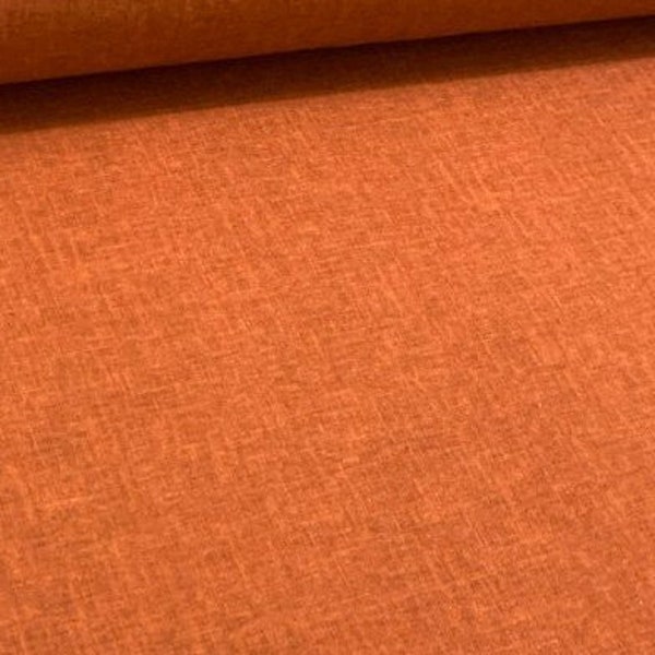 Burnt Orange Upholstery Fabric - Etsy