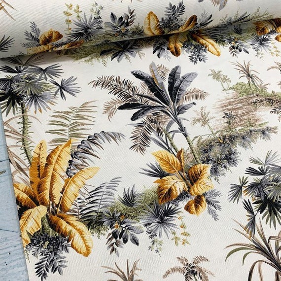 Palm Tree Print Fabric