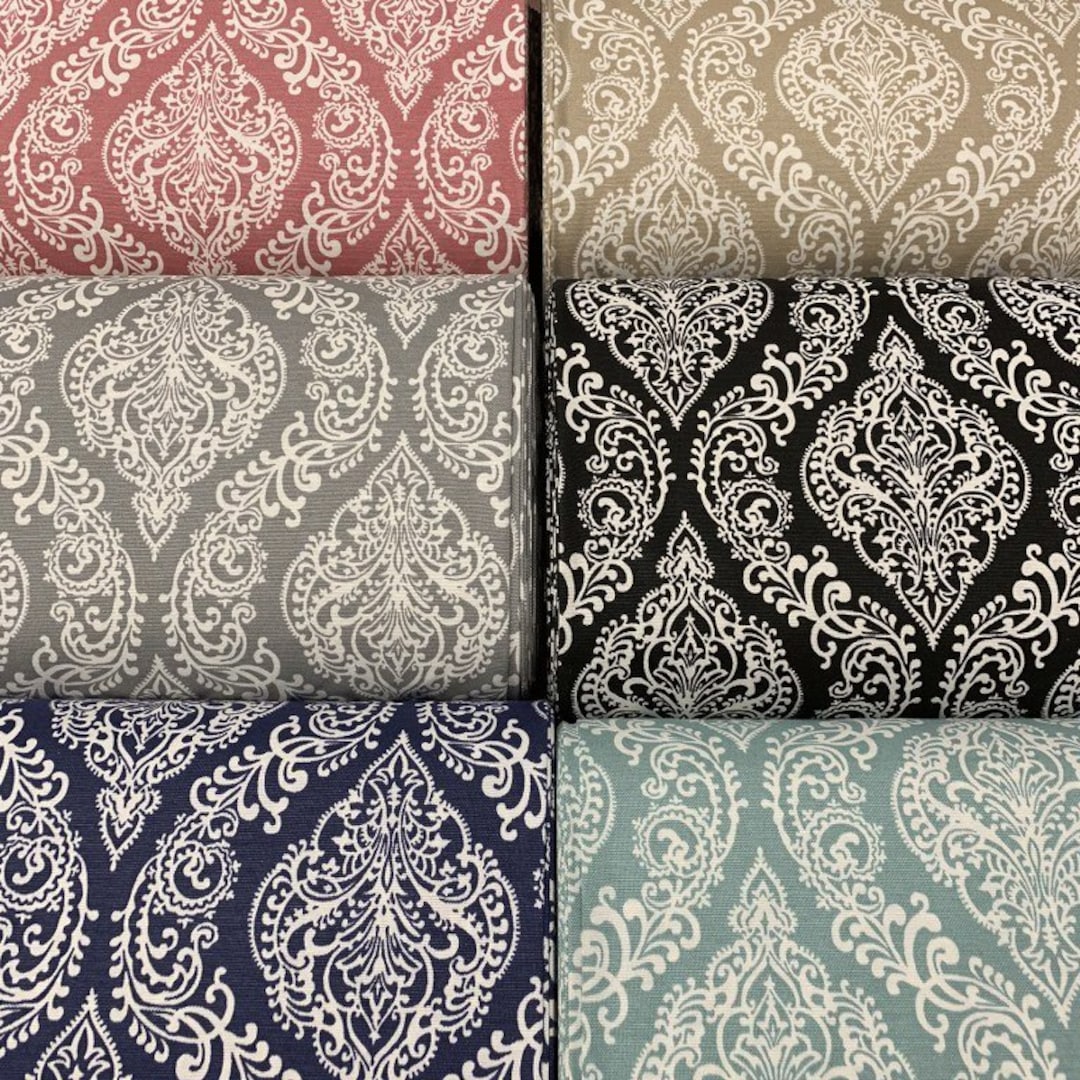 Damask Upholstery Fabric, Victorian Fabric, Tapestry Print Fabric ...