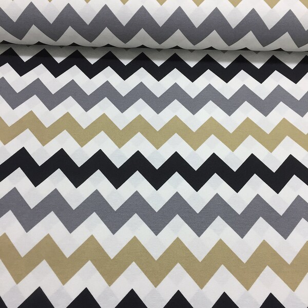 Zig Zag Fabric - Etsy