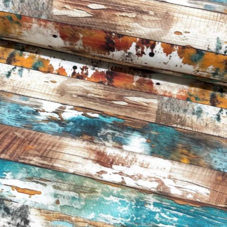 Wood Grain Fabric, Rustic Upholstery Fabric, Marbled Fabric, Batik ...